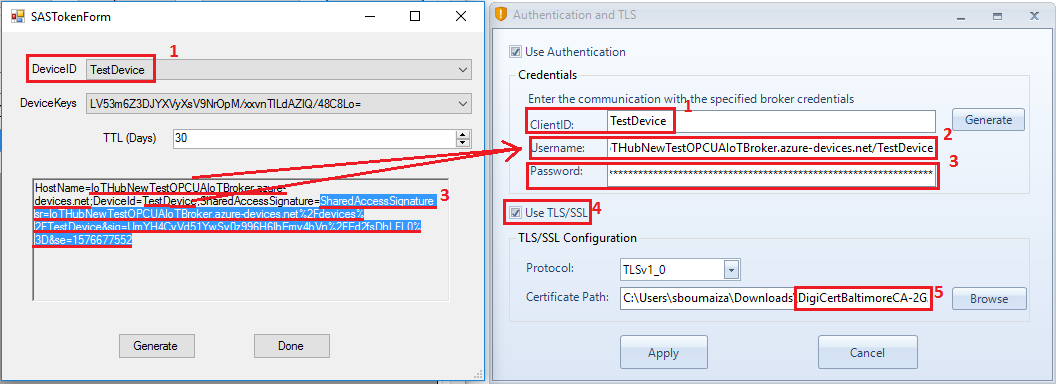 How To Send Opc Da Data To Azure Iot Hub Using Opc Client For Mqtt
