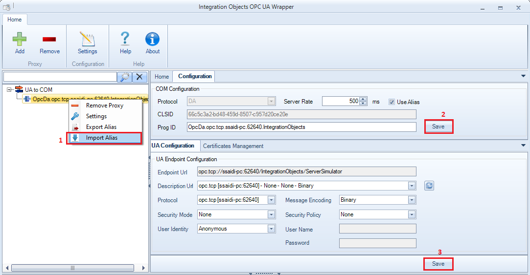 Import Alias - Integration Objects - OPC Blog